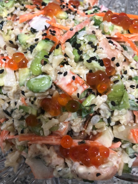 Sushi Salad – Noshing Across the Nation